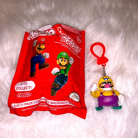 Toys | New Super Mario Backpack Buddies Wario | Poshmark